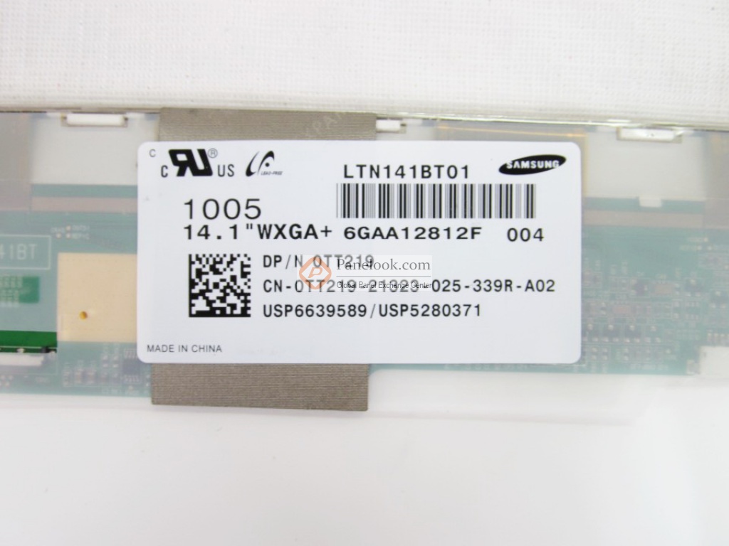 Samsung LTN141BT01-004 Overview - Panelook.com