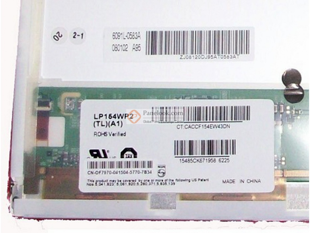 LG.Philips LCD LP154WP2-TLA1 Overview - Panelook.com