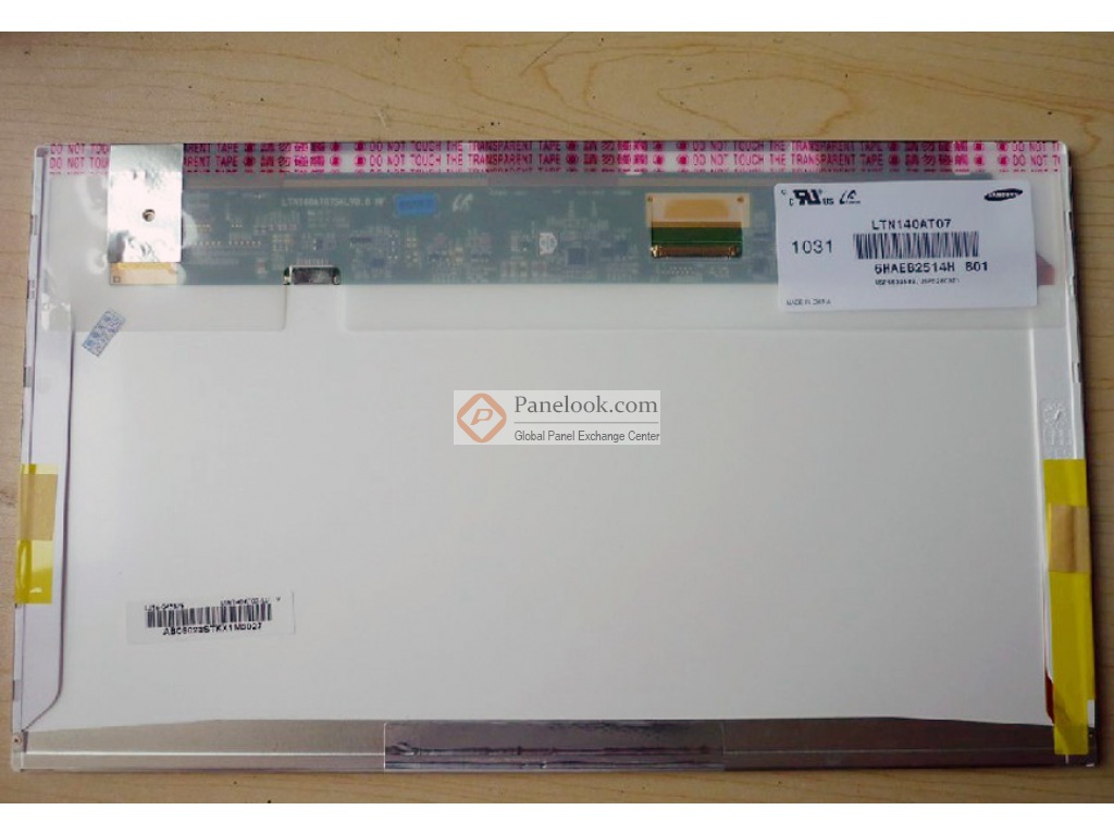 Samsung LTN140AT07-B01 Overview - Panelook.com