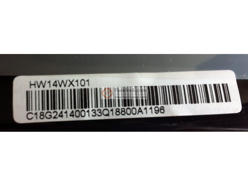 BOE HW14WX101 Overview - Panelook.com