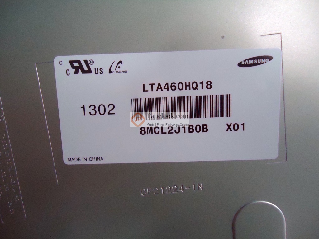 Samsung LTA460HQ18 Overview - Panelook.com