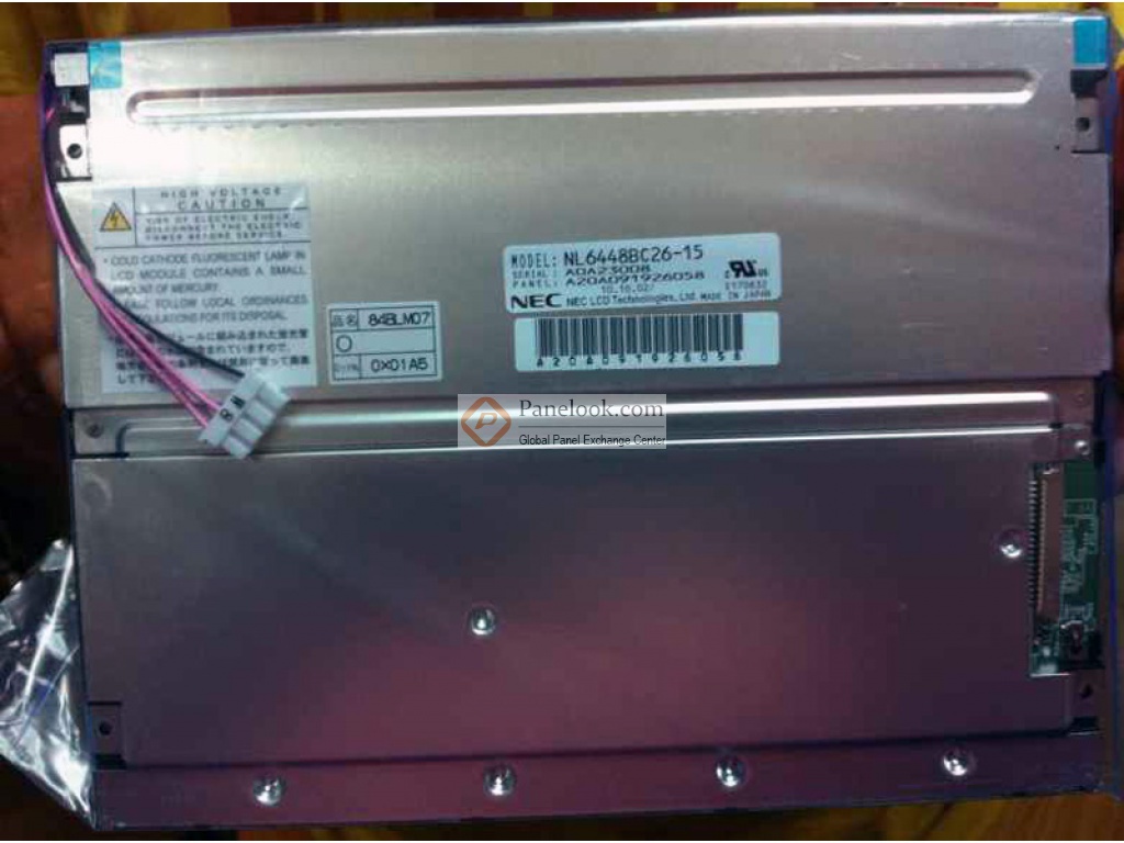 NEC NL6448BC26-15 Overview - Panelook.com