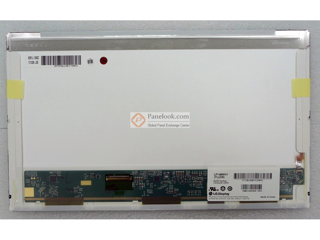 LG Display LP140WH1-TLD6 Overview - Panelook.com
