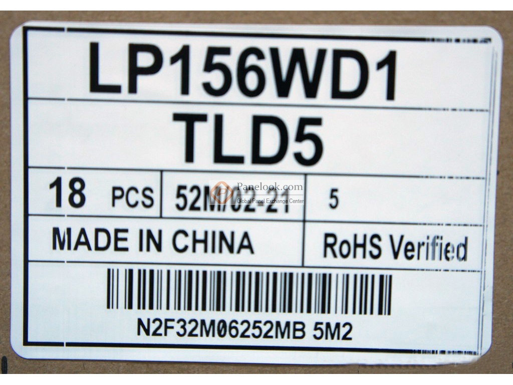 LG Display LP156WD1-TLD5 Overview - Panelook.com