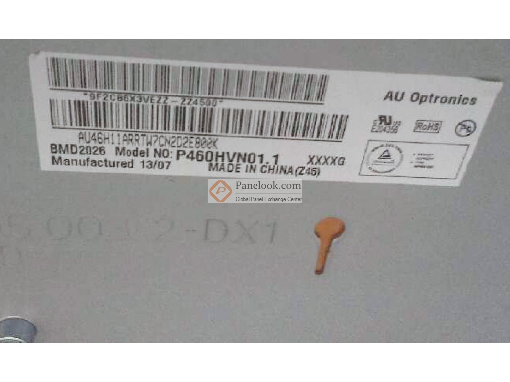AUO P460HVN01.1 Overview - Panelook.com