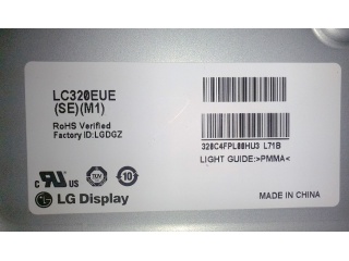 LG Display LC320EUE-SEM1 Overview - Panelook.com