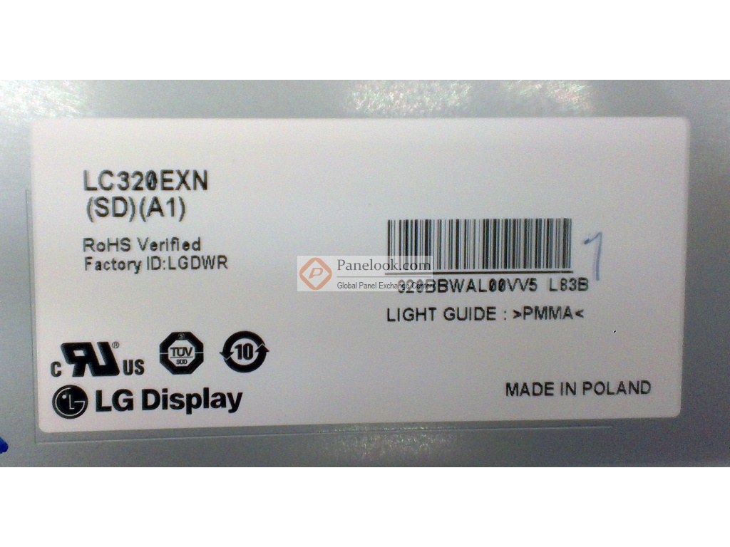LG Display LC320EXN-SDA1 Overview - Panelook.com