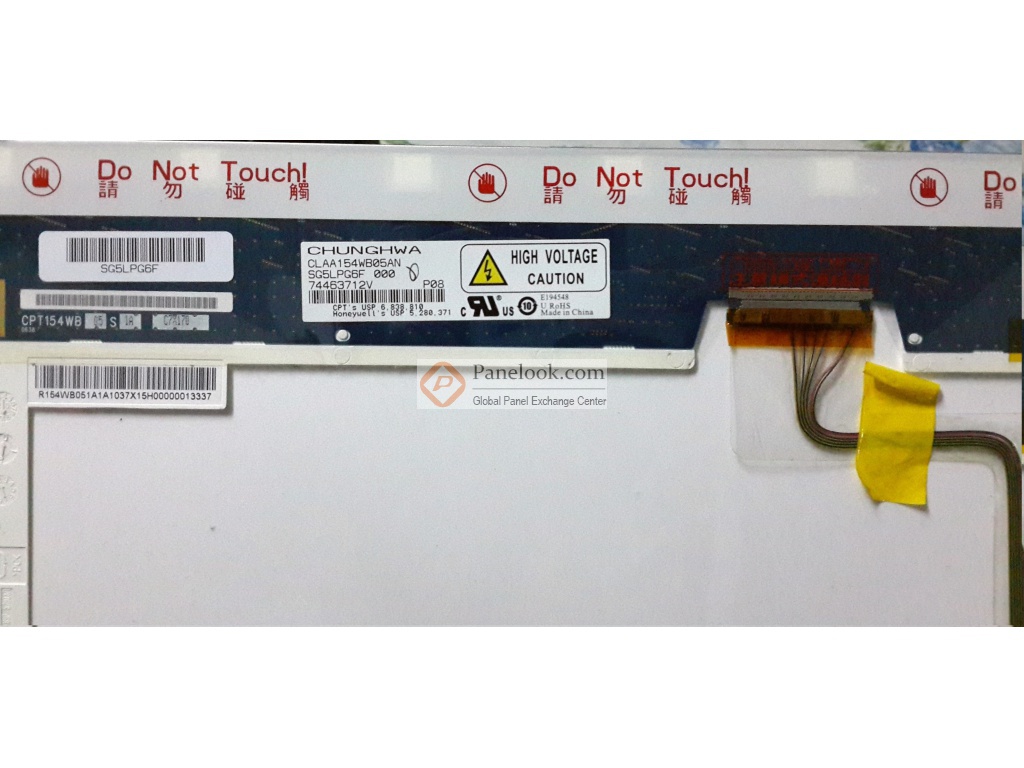 CPT CLAA154WB05AN Overview - Panelook.com