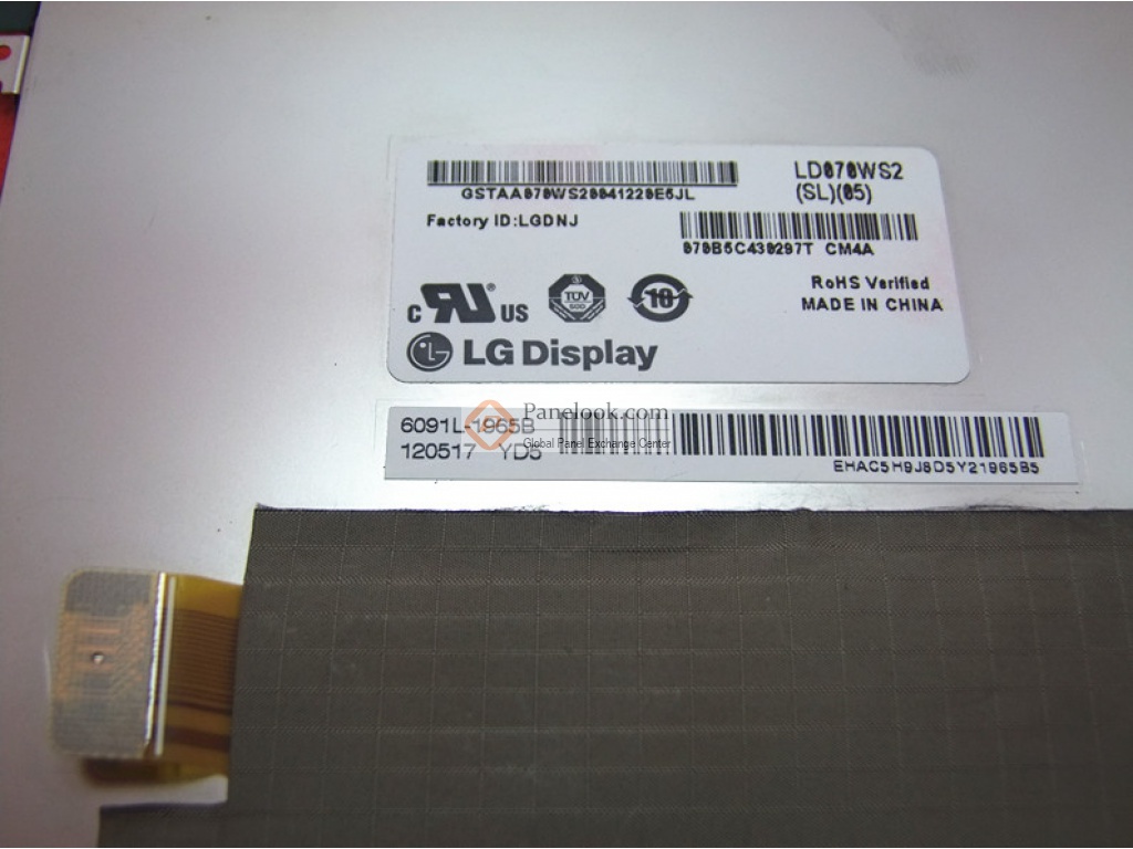 LG Display LD070WS2-SL05 Overview - Panelook.com