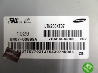 Samsung LTM200KT07 Overview - Panelook.com