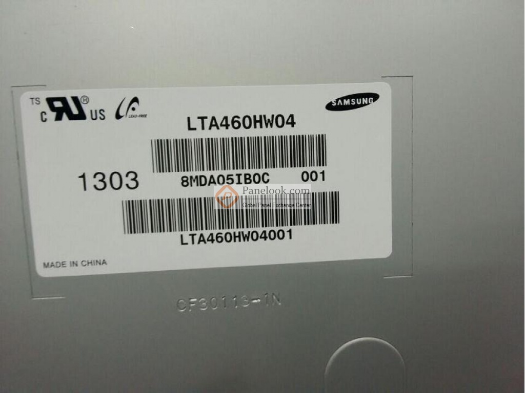 Samsung LTA460HW04-001 Overview - Panelook.com