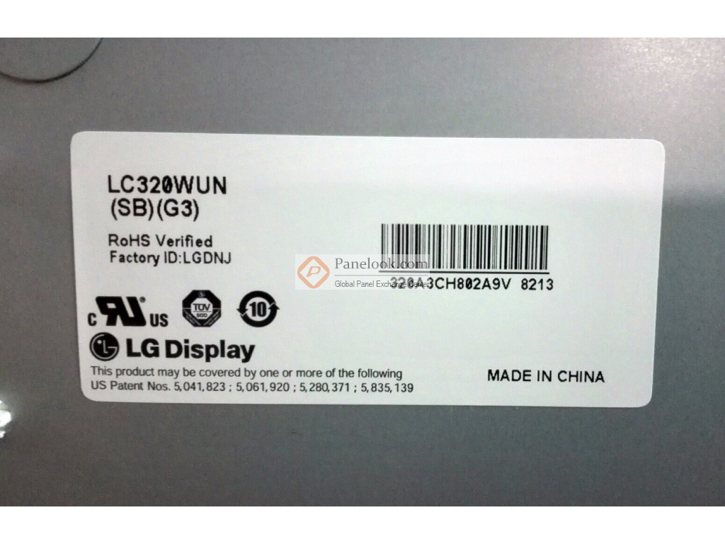 LG Display LC320WUN-SBG3 Overview - Panelook.com