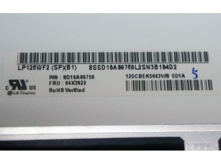 LG Display LP125WF2-SPB1 Overview - Panelook.com