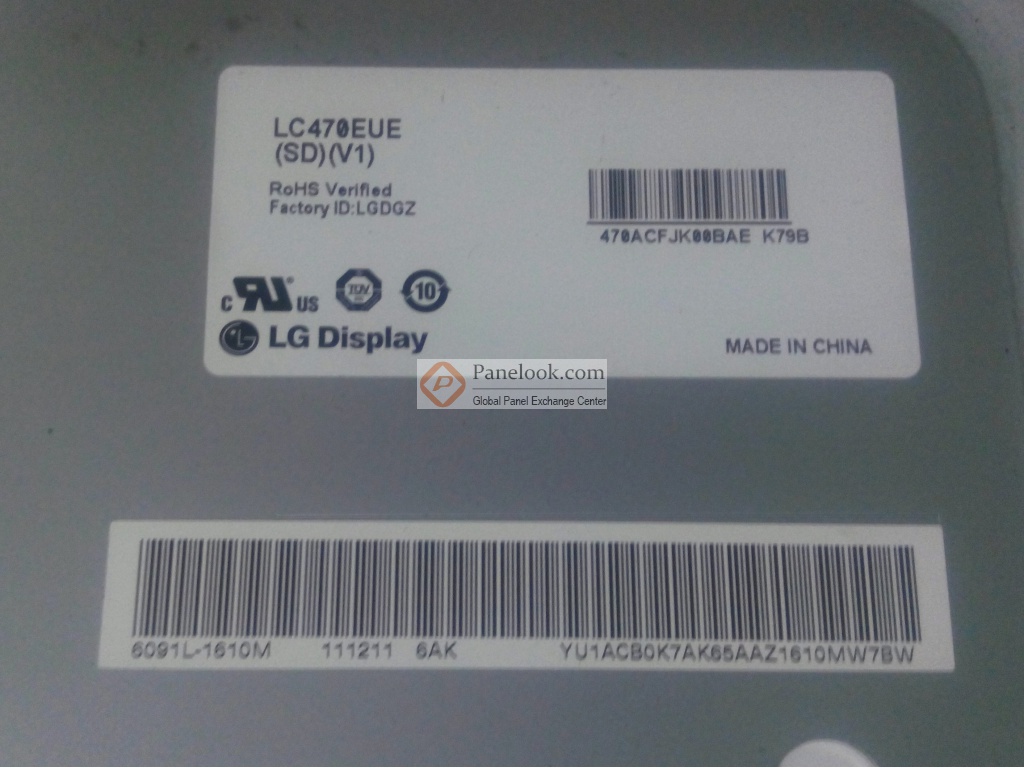 LG Display LC470EUE-SDV1 Overview - Panelook.com