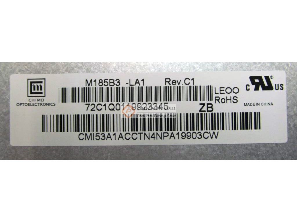 Chimei Innolux M185B3-LA1 Overview - Panelook.com