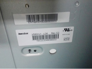 Innolux V580HJ1-LD6 Overview - Panelook.com