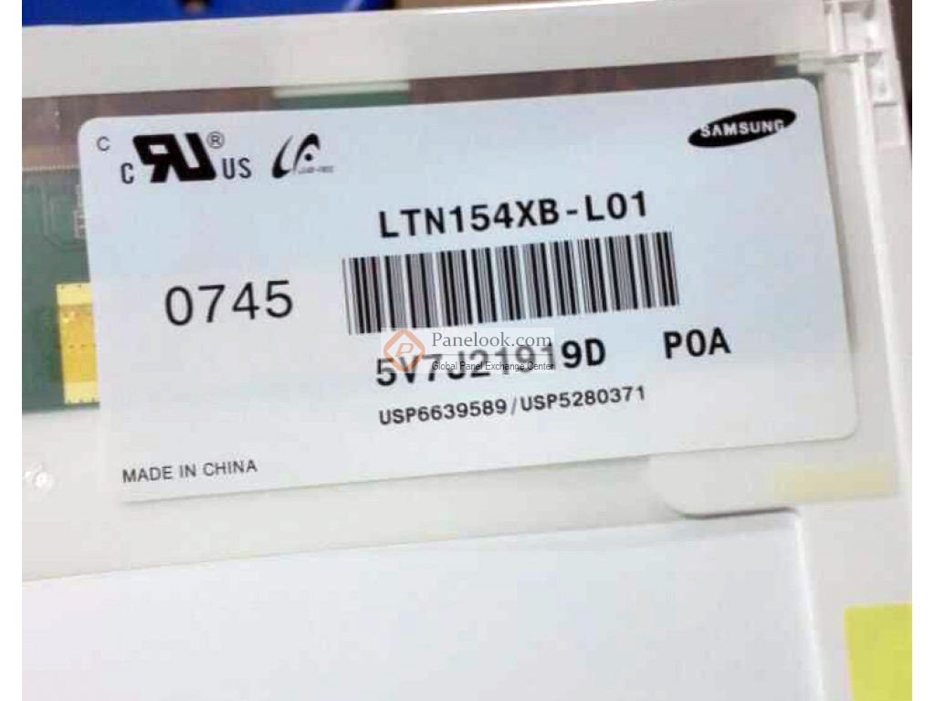 Samsung LTN154XB-L01 Overview - Panelook.com