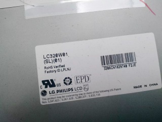 LG.Philips LCD LC320W01-SL01 Overview - Panelook.com