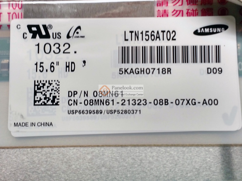 Samsung LTN156AT02-D09 Overview - Panelook.com