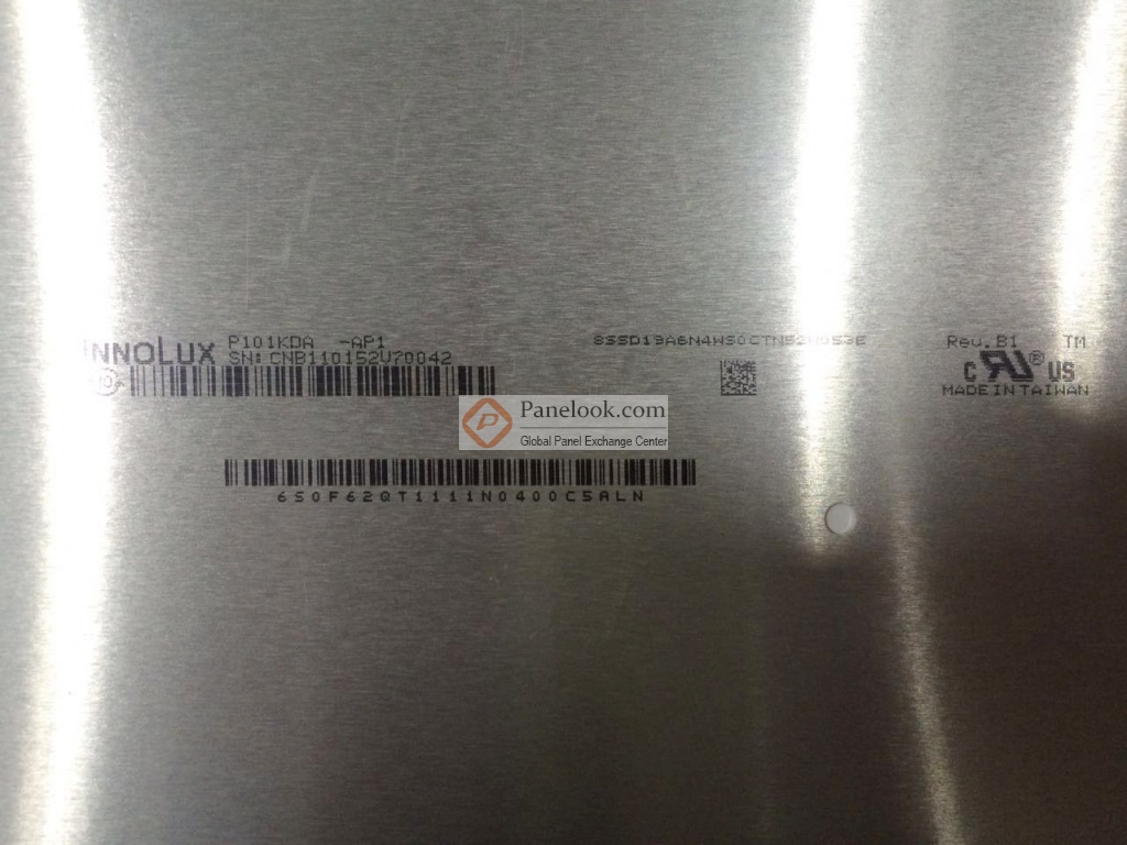 Innolux P101KDA-AP1 Overview - Panelook.com