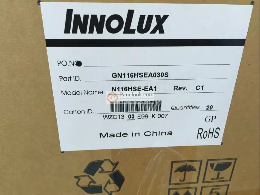 Chimei Innolux N116HSE-EA1 Overview - Panelook.com