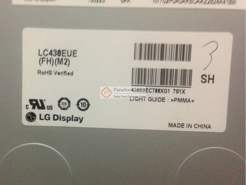 LG Display LC430EUE-FHM2 Overview - Panelook.com