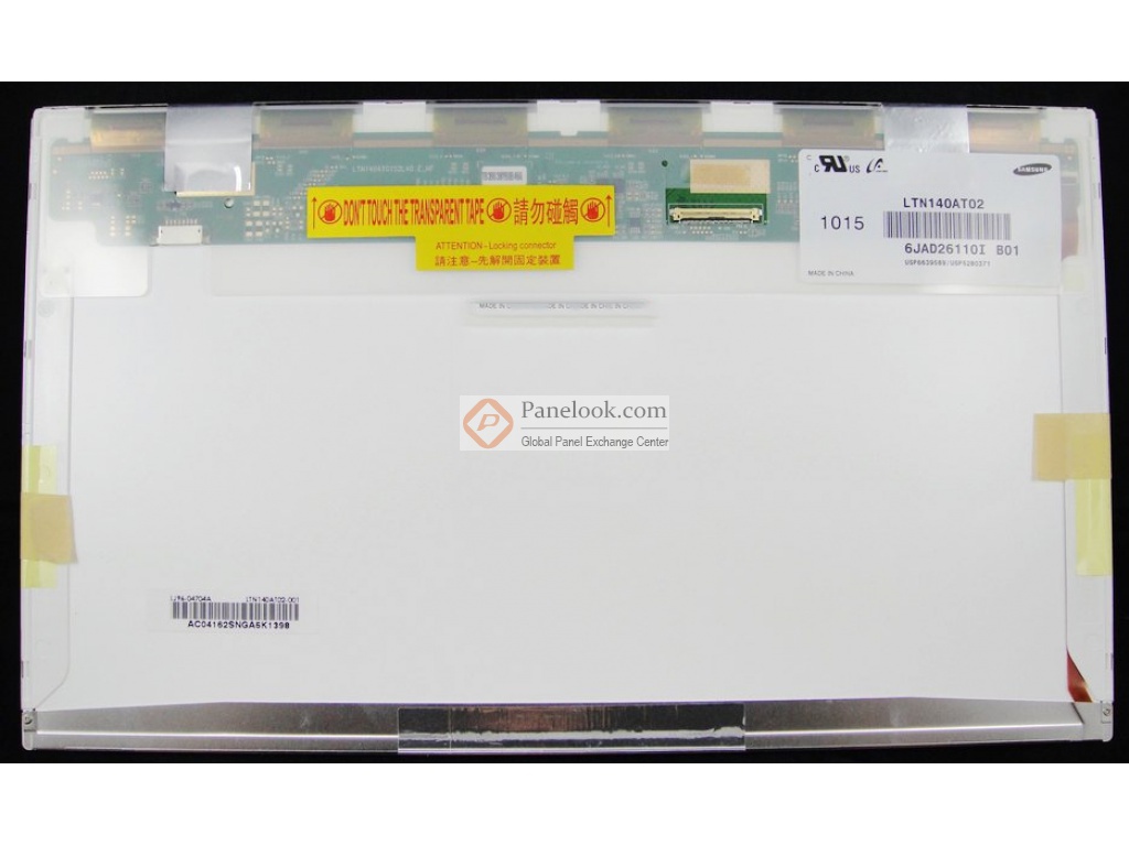 Samsung LTN140AT02-B01 Overview - Panelook.com
