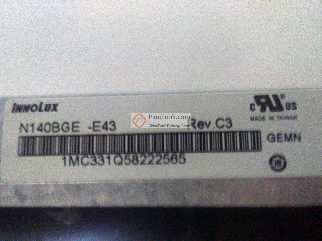 Innolux N140BGE-E43 Overview - Panelook.com