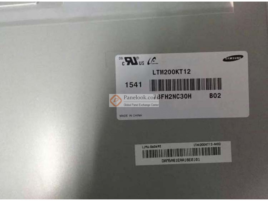 Samsung LTM200KT12 Overview - Panelook.com