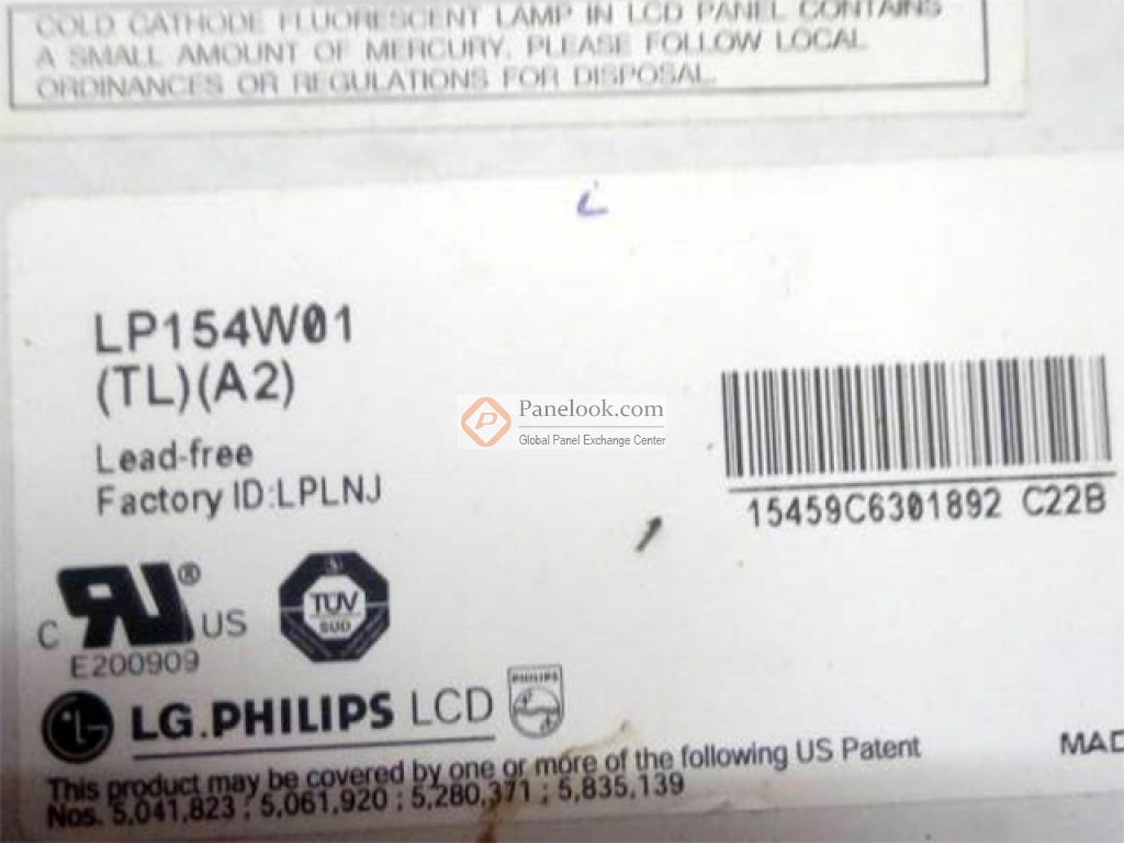 LG.Philips LCD LP154W01-TLA2 Overview - Panelook.com