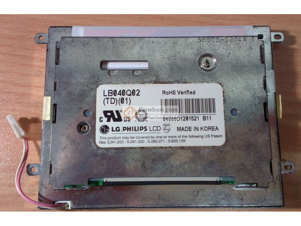 LG.Philips LCD LB040Q02-TD01 Overview - Panelook.com
