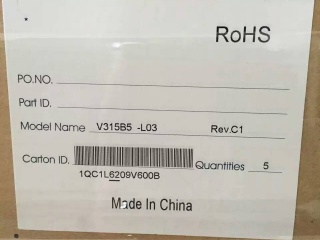 CMO V315B5-L03 Overview - Panelook.com