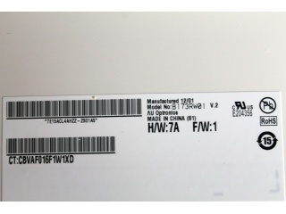 AUO B173RW01 V2 HW7A Overview - Panelook.com