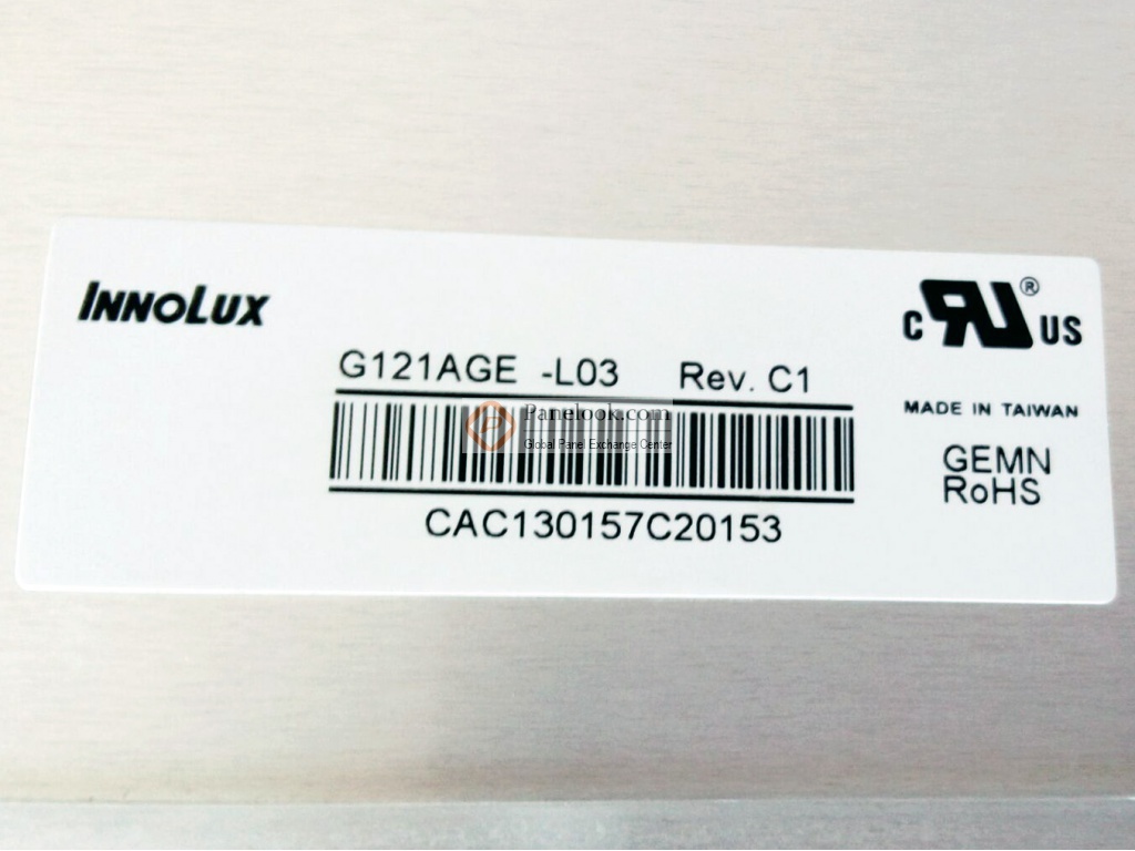 Innolux G121AGE-L03 Overview - Panelook.com