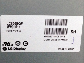LG Display LC650EQF-FHM1 Overview - Panelook.com