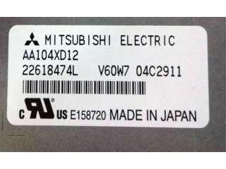 Mitsubishi AA104XD12 Overview - Panelook.com