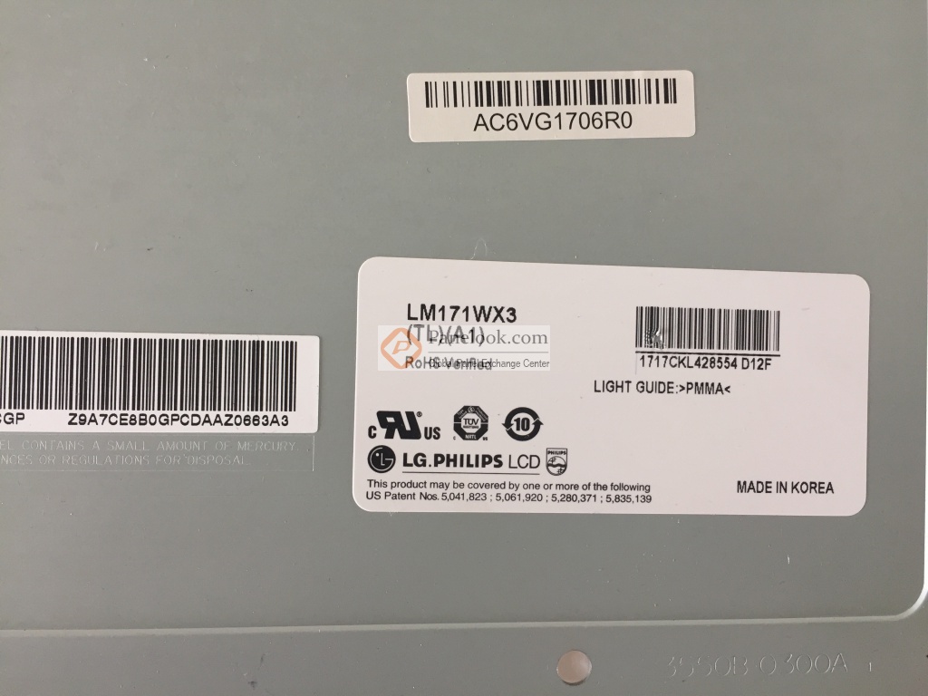 LG.Philips LCD LM171WX3-TLA1 Overview - Panelook.com