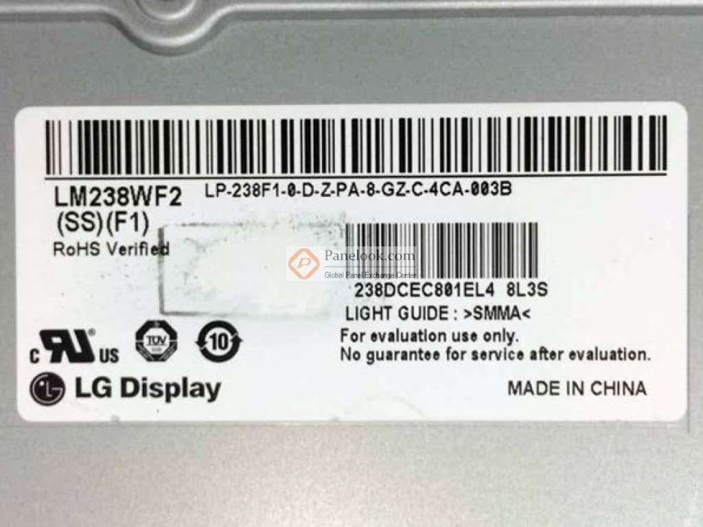 LG Display LM238WF2-SSF1 Overview - Panelook.com
