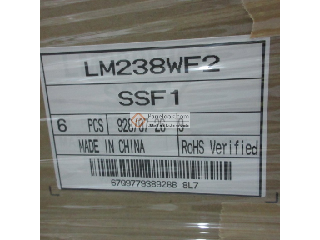 LG Display LM238WF2-SSF1 Overview - Panelook.com