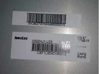 Innolux V500HJ1-LE8 Overview - Panelook.com