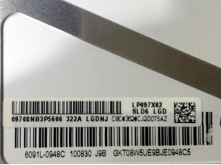LG Display LP097X02-SLD6 Overview - Panelook.com