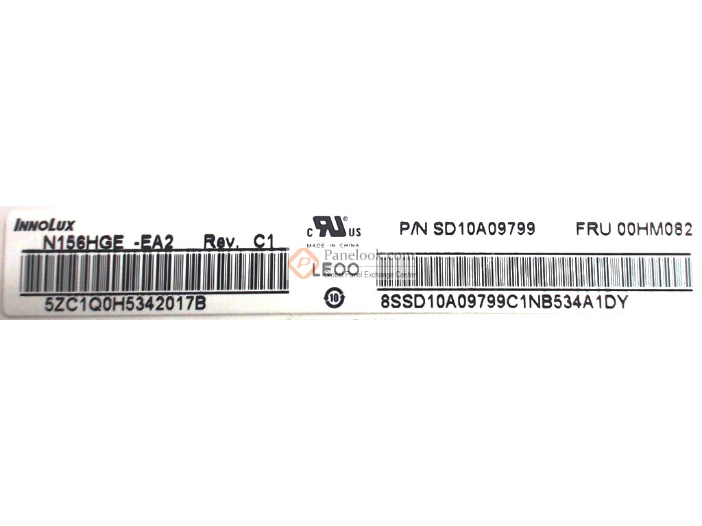 Innolux N156HGE-EA2 Overview - Panelook.com