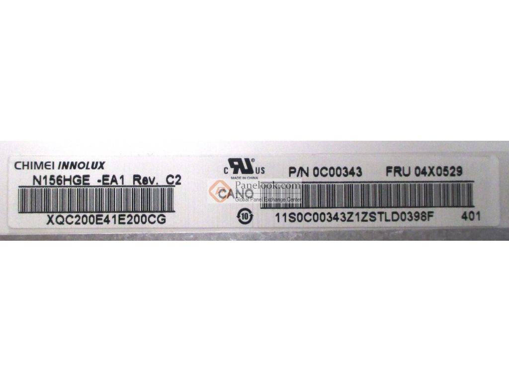 Innolux N156HGE-EA1 Overview - Panelook.com