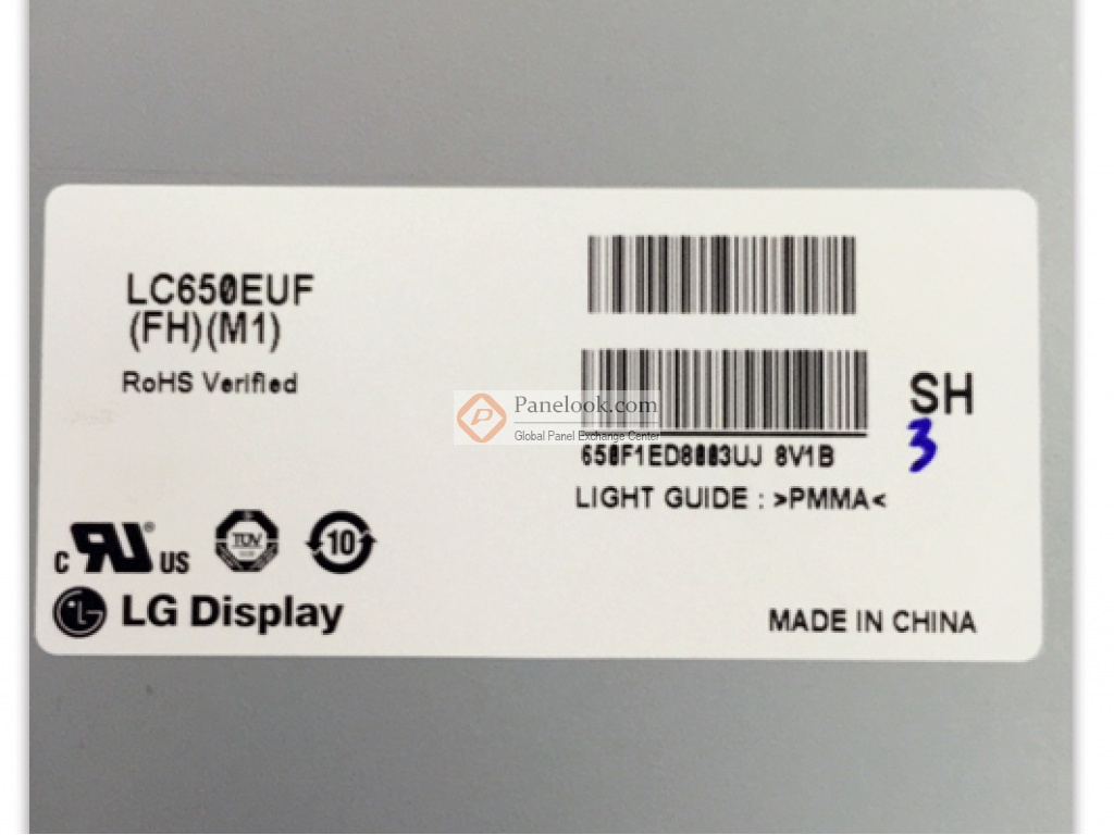 LG Display LC650EUF-FHM1 Overview - Panelook.com