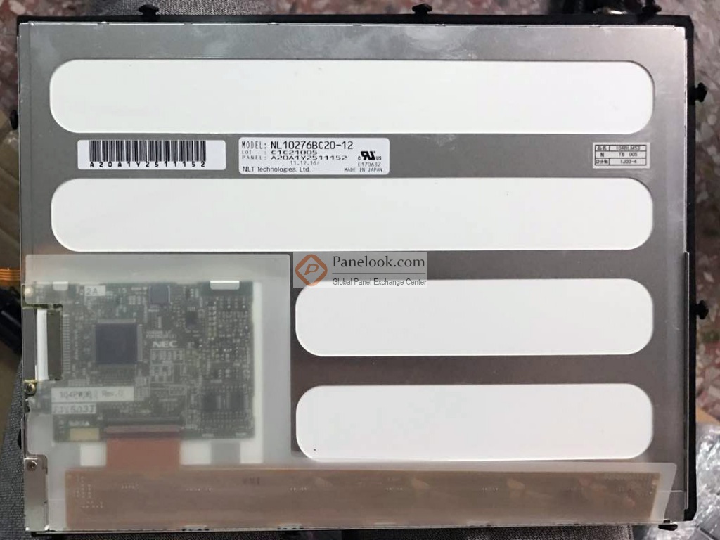 NL10276BC20-12 NLT 10.4" TN LCM 1024×768 150nits WLED LVDS 20pins ...