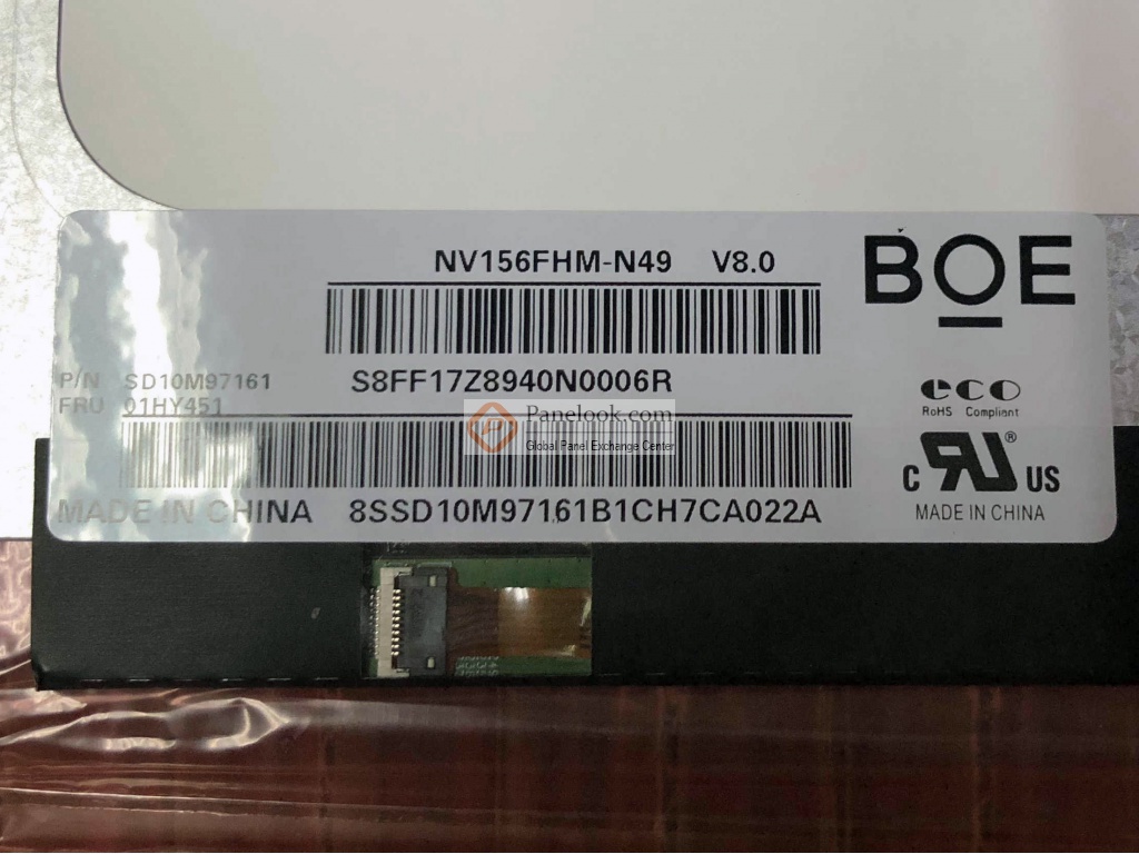 BOE NV156FHM-N49 Overview - Panelook.com