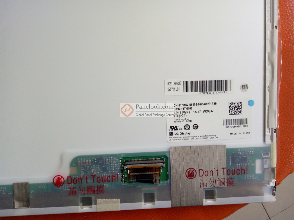 LG Display LP154WP2-TLC1 Overview - Panelook.com