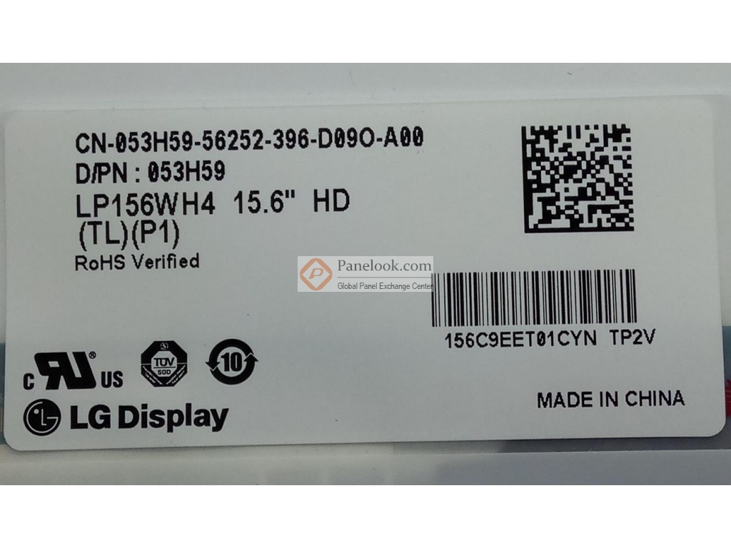 LG Display LP156WH4-TLP1 Overview - Panelook.com