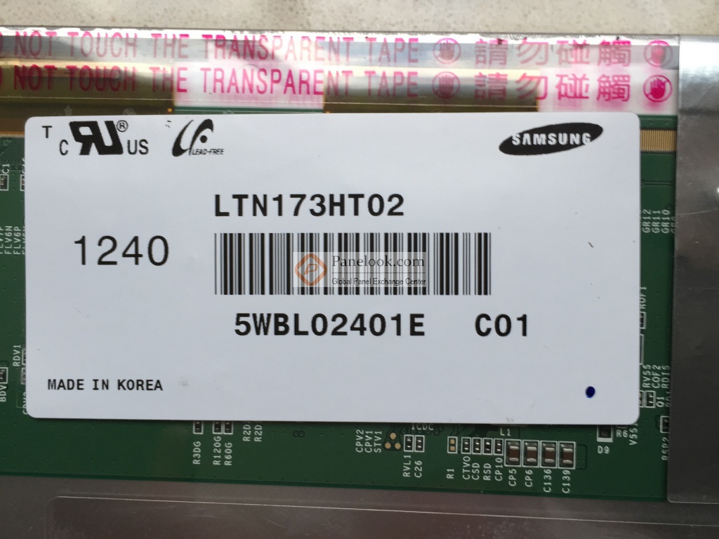 Samsung LTN173HT02-C01 Overview - Panelook.com