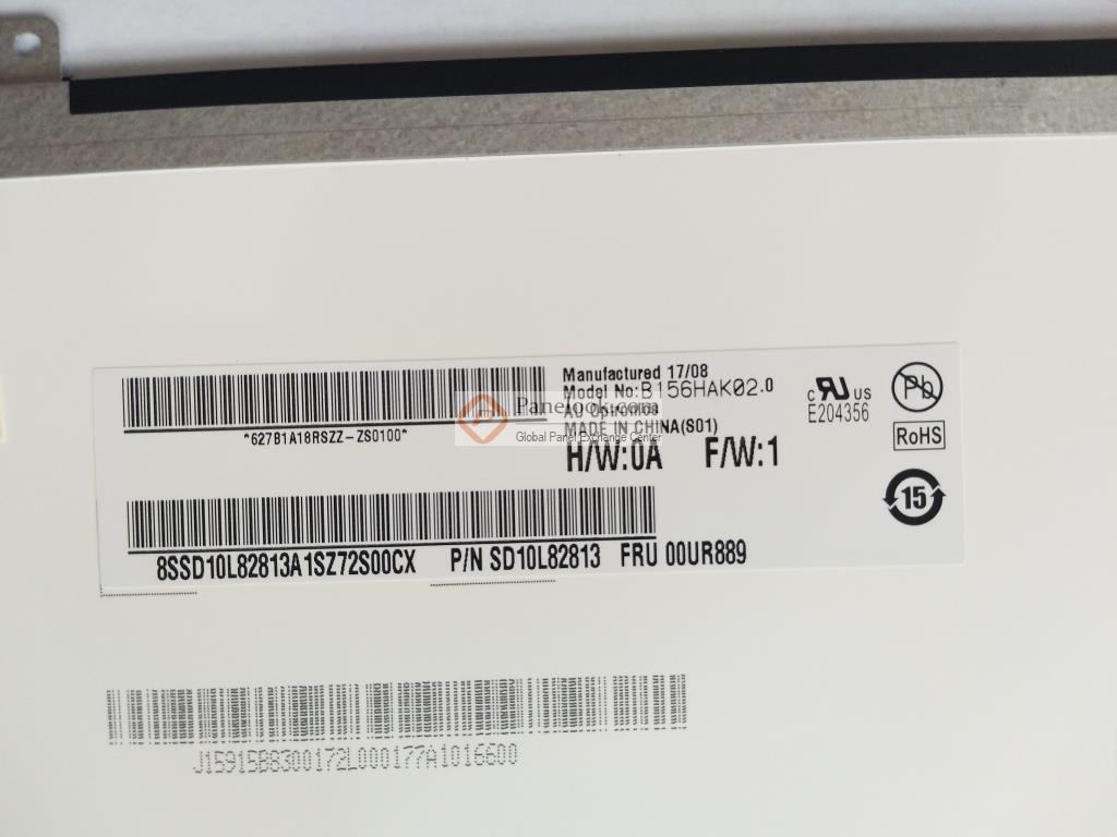 AUO B156HAK02.0 HW0A Overview - Panelook.com